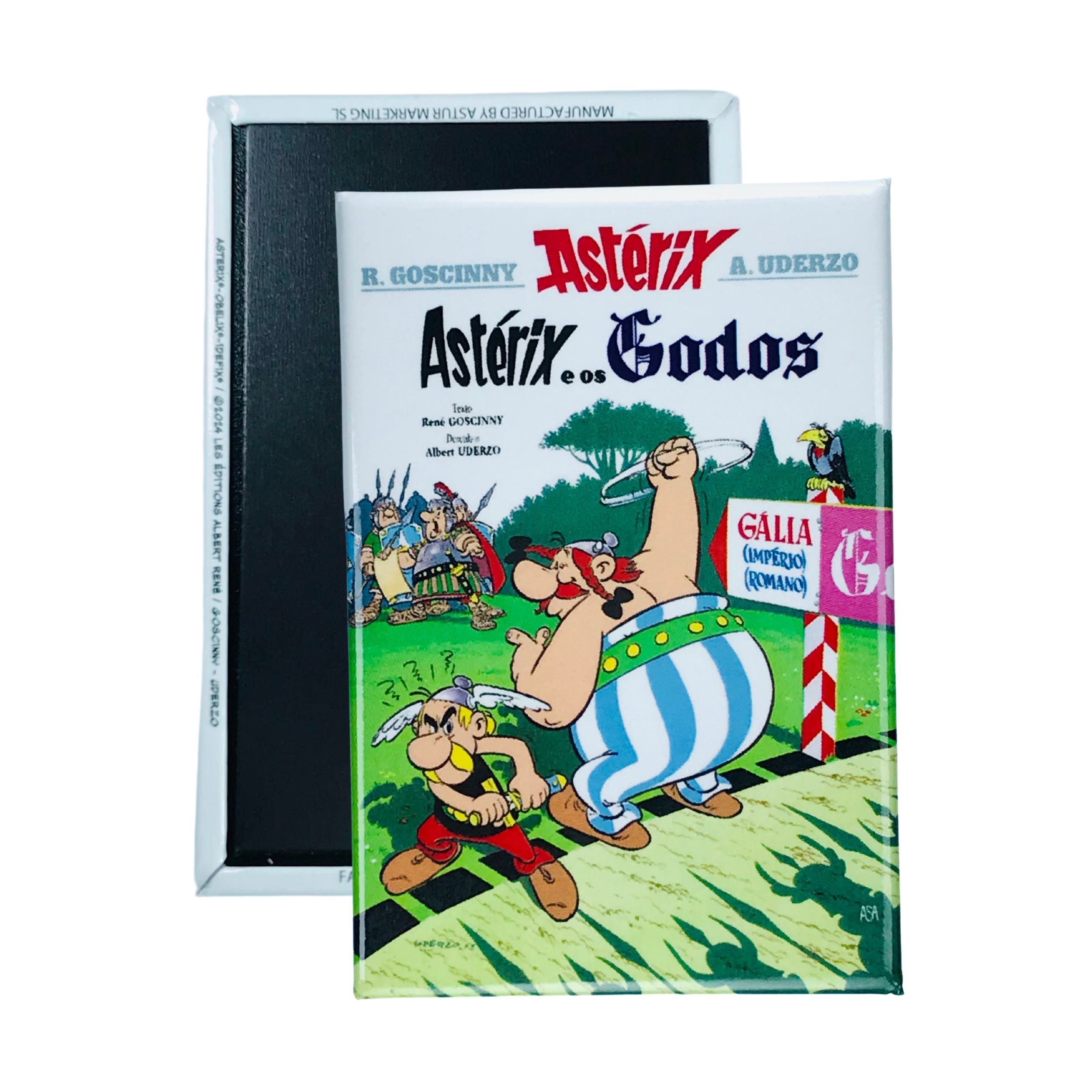 Iman © 3 - Astérix E Os Godos - Portada Comic - Portugués - A#123– Astur Pins