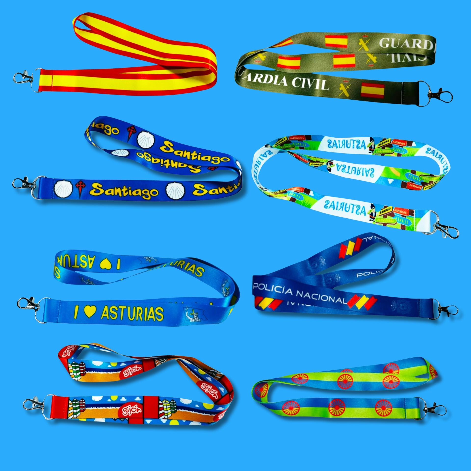 Lanyards - España– Astur Pins