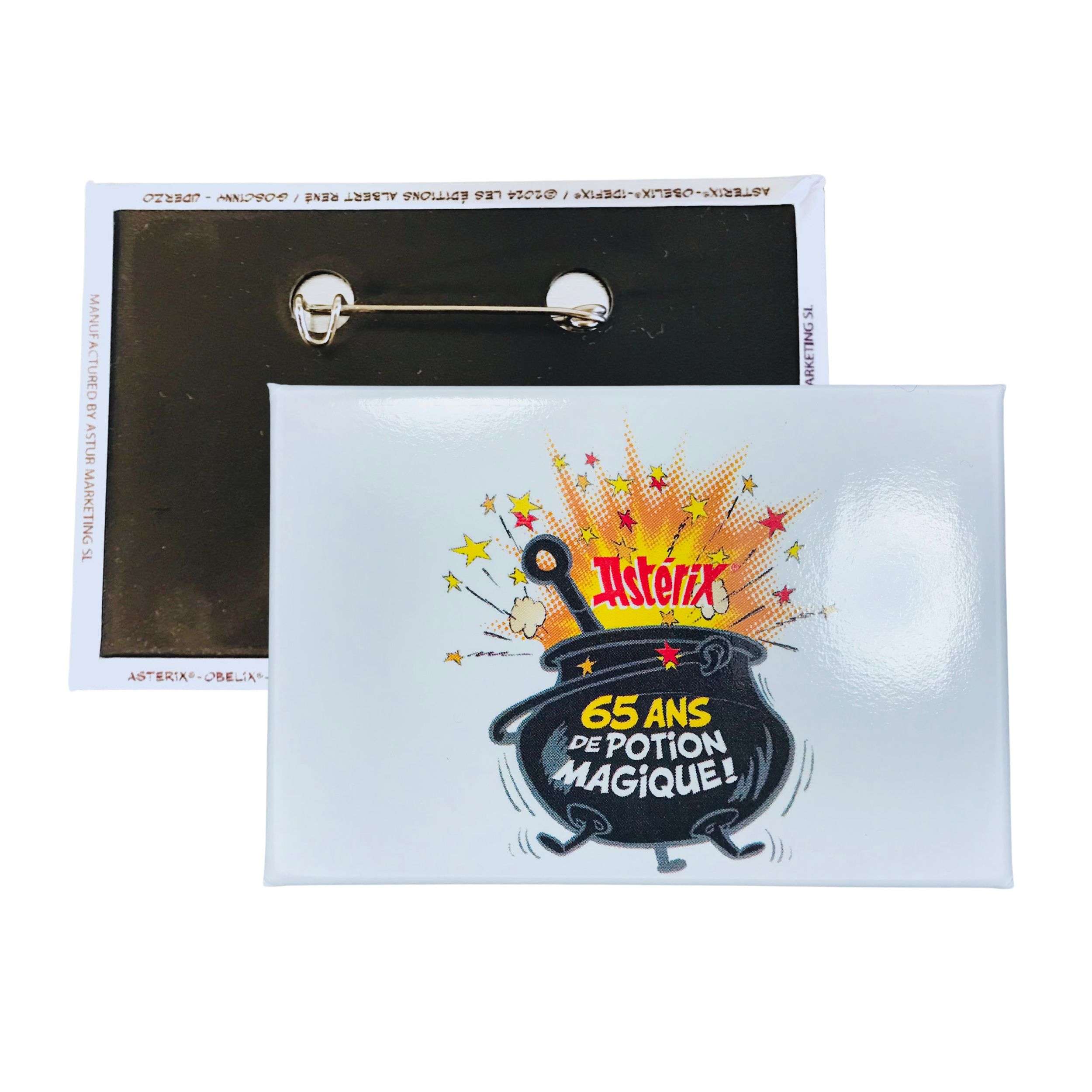 Horizontal Sheet © Asterix - 65th Anniversary - Potion - C#50– Astur Pins