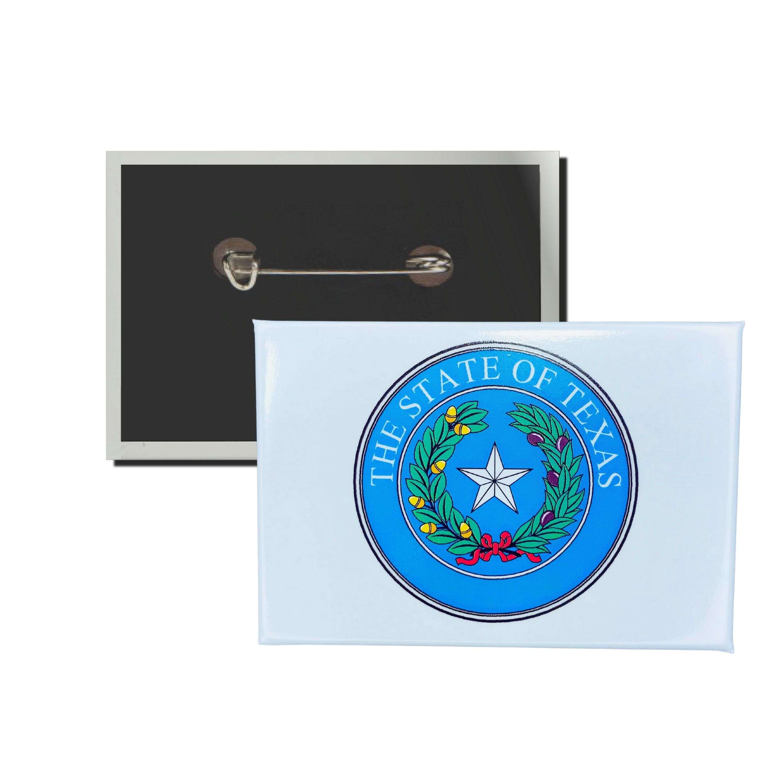 Horizontal Plate - Texas State Shield - USA– Astur Pins