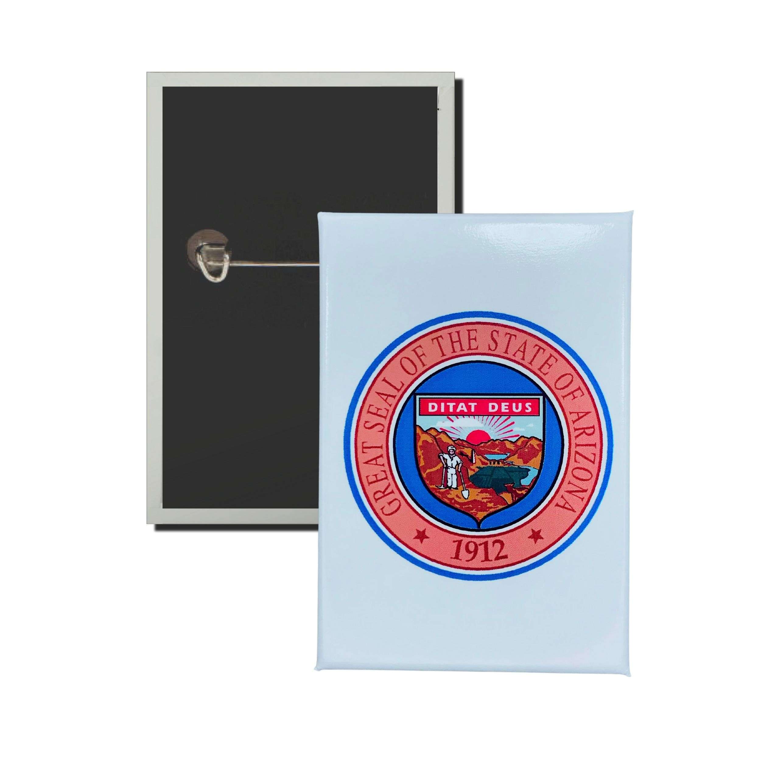 Vertical Plate - Arizona State Shield - USA– Astur Pins