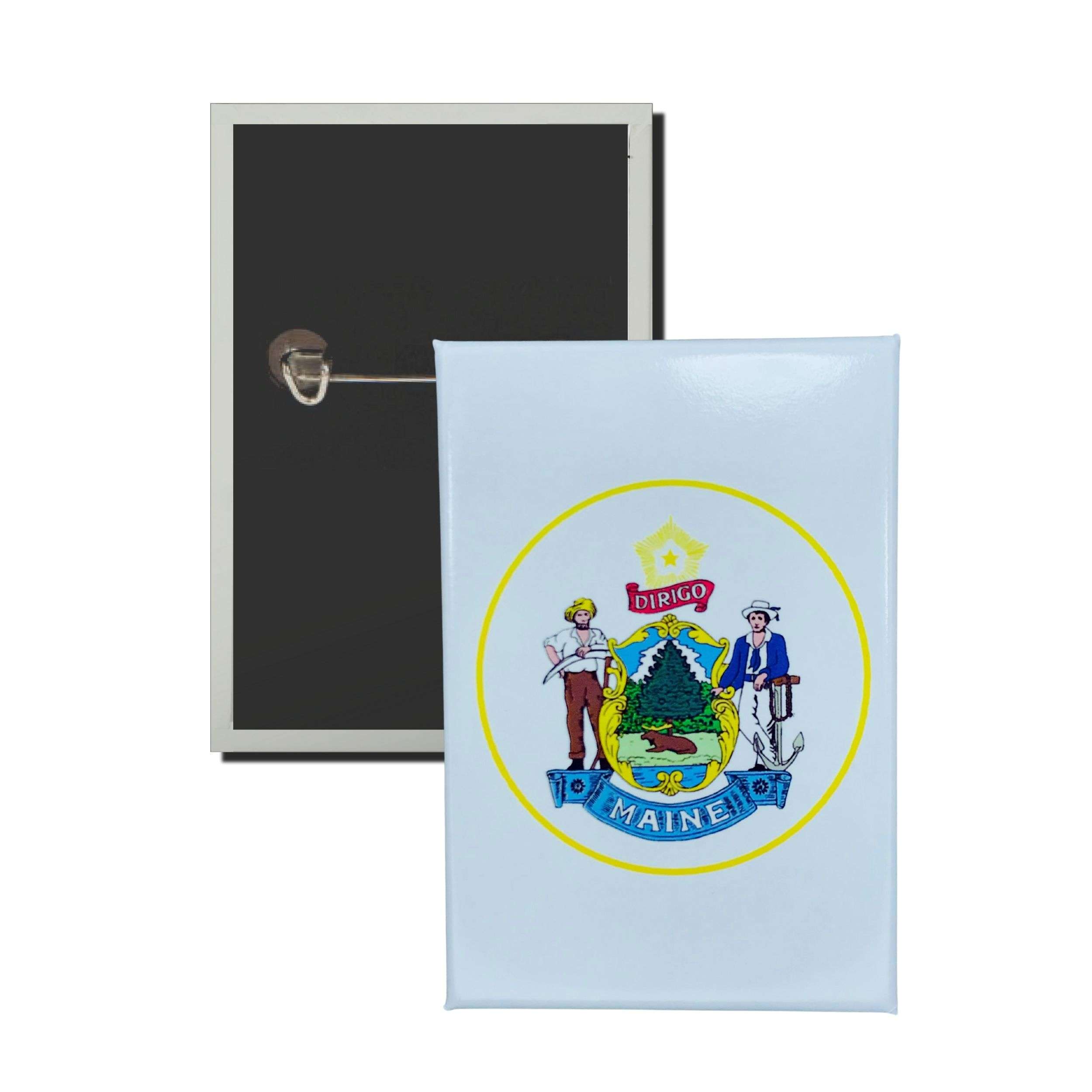 Chapa Vertical - Escudo Estado Maryland - USA– Astur Pins