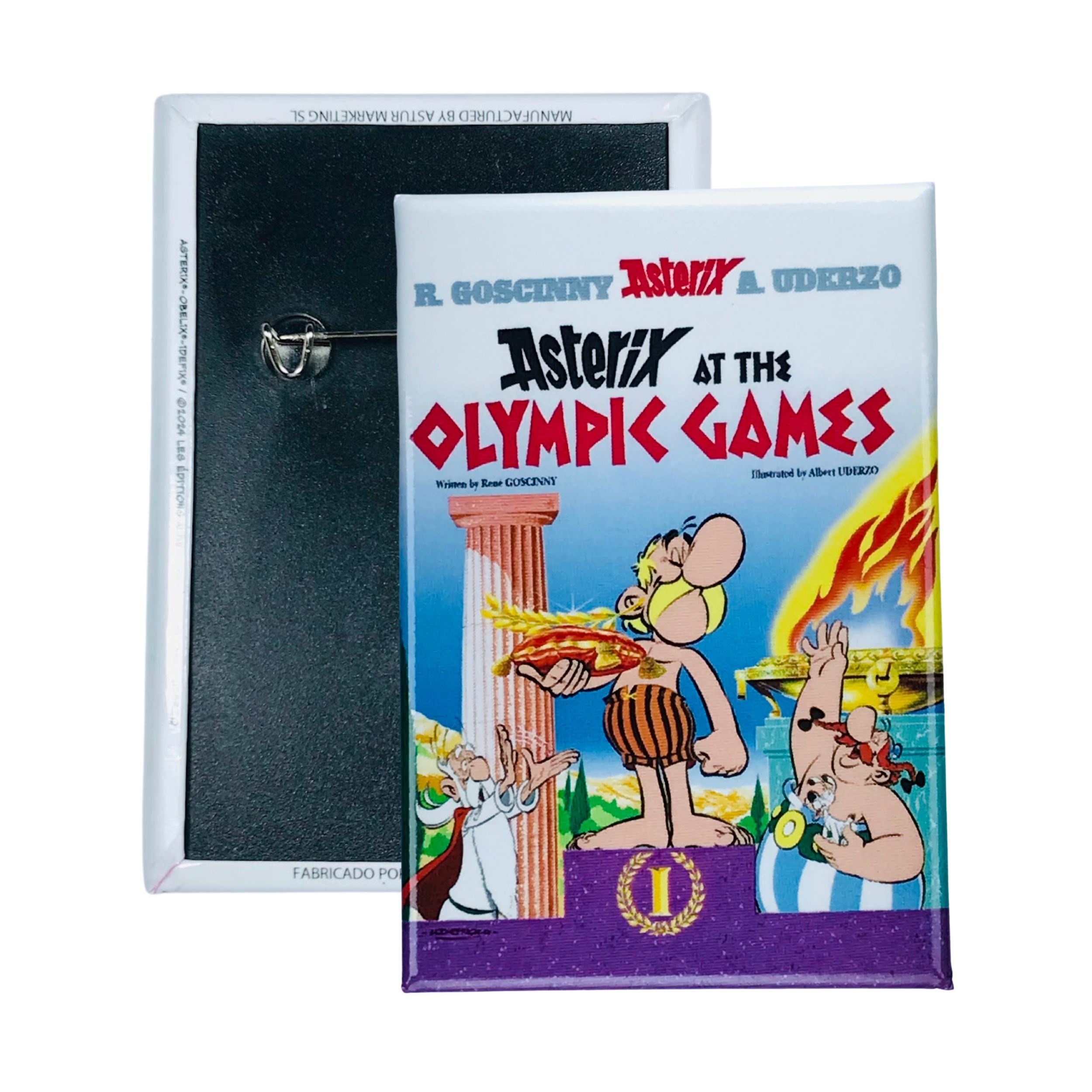 Chapa © 12 - Asterix At the Olympic Games - Portada Comic - Inglés ...