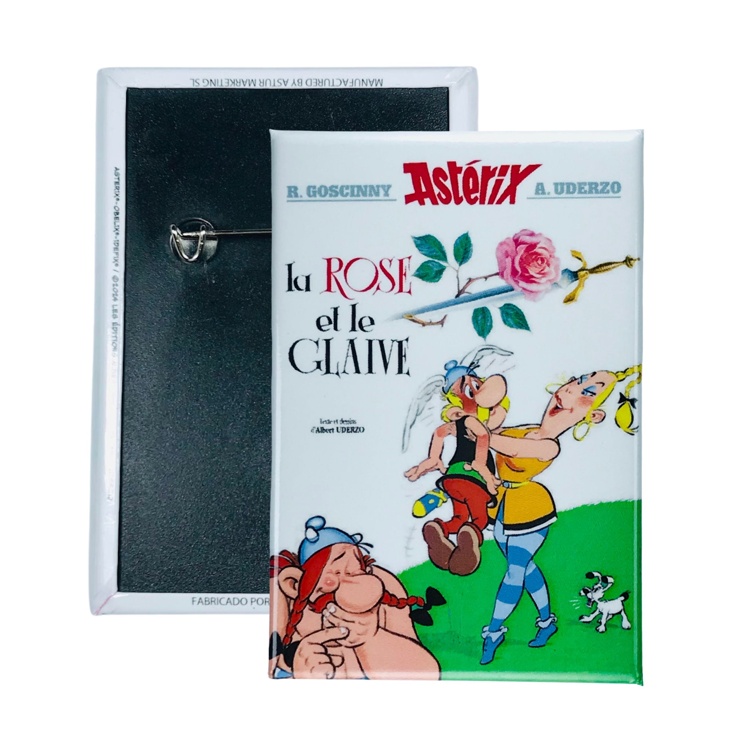 Chapa © 29 - Astérix - La Rose Et Le Glaive - Portada Comic - Francés ...