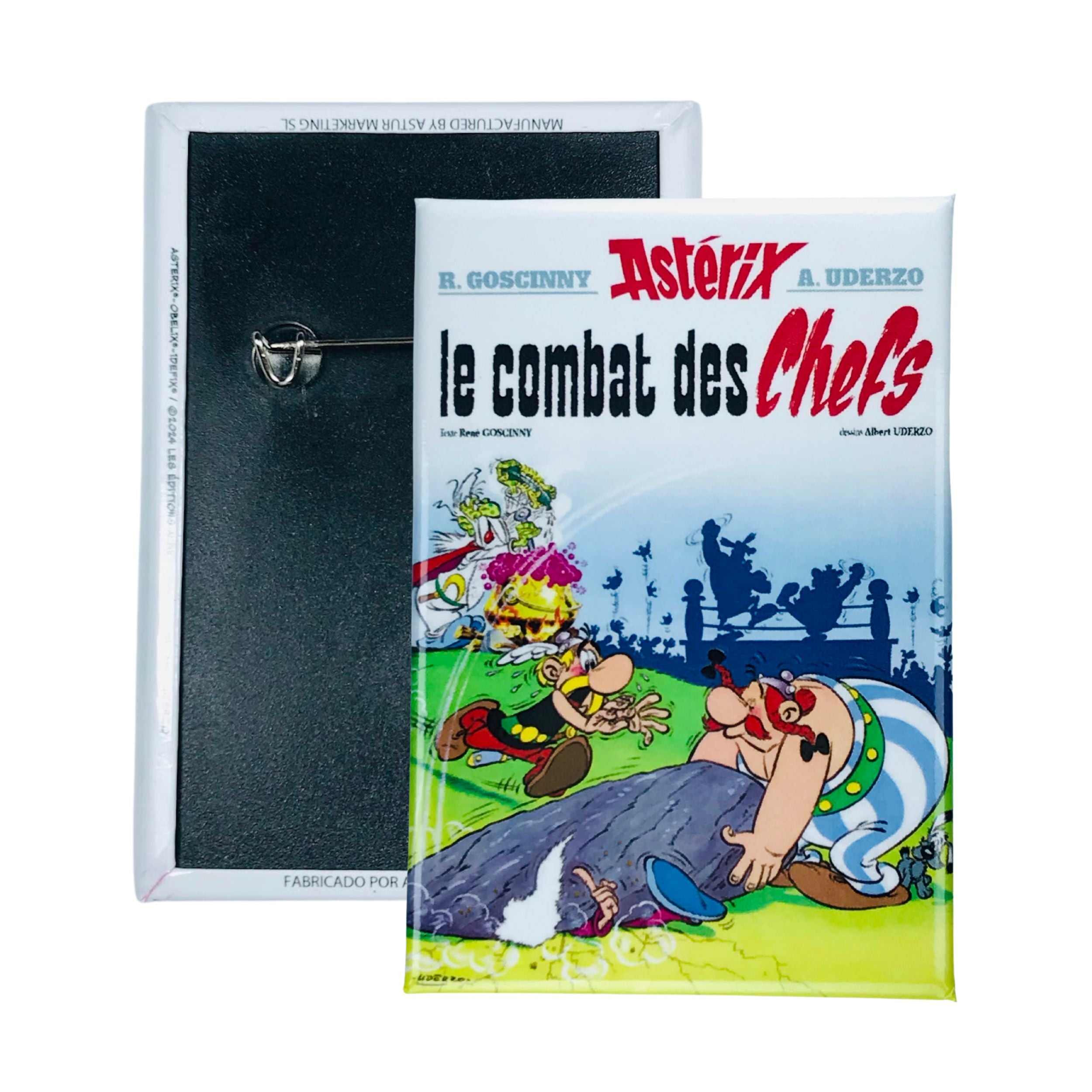 Chapa © 7 - Astérix - Le Combat des Chefs - Portada Comic - Francés ...