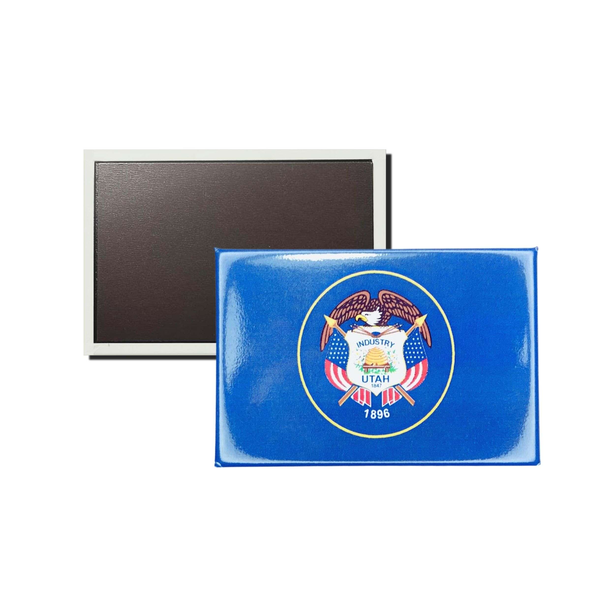 Horizontal Magnet - Utah State Flag - USA– Astur Pins