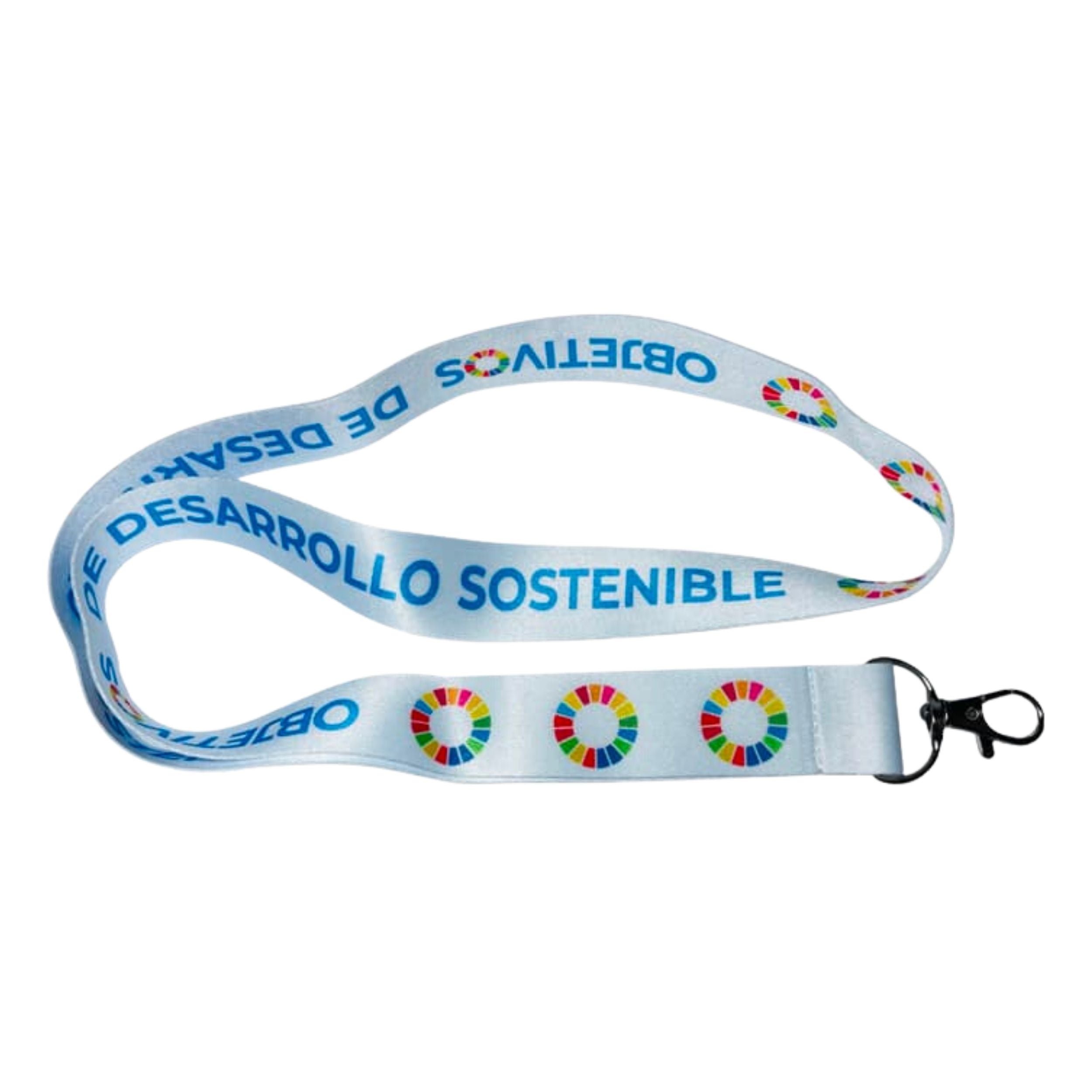 Lanyard – Cinta Cuello - Ods desarrollo Sostenible Sdg Version 1 - L01 ...