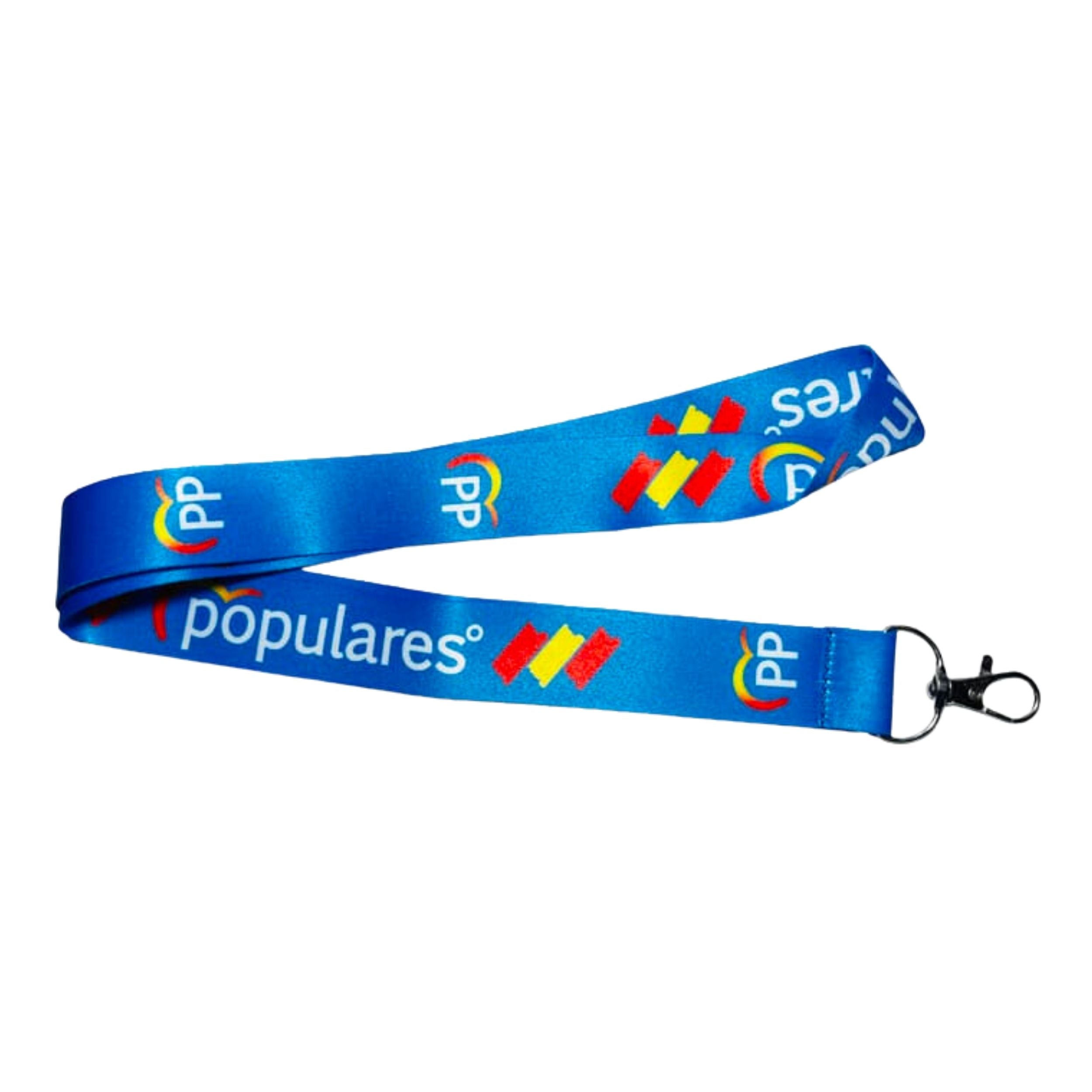 Lanyard – Neck Strap – Popular Pp Spain Flag – L008– Astur Pins