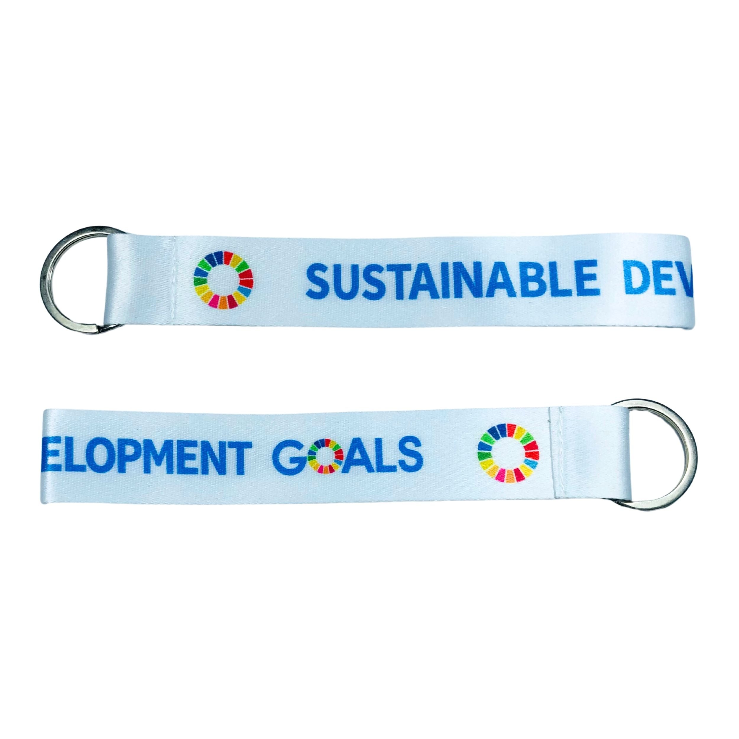 Llavero Tela - Ods desarrollo Sostenible Sdg Version 3 - K015– Astur Pins