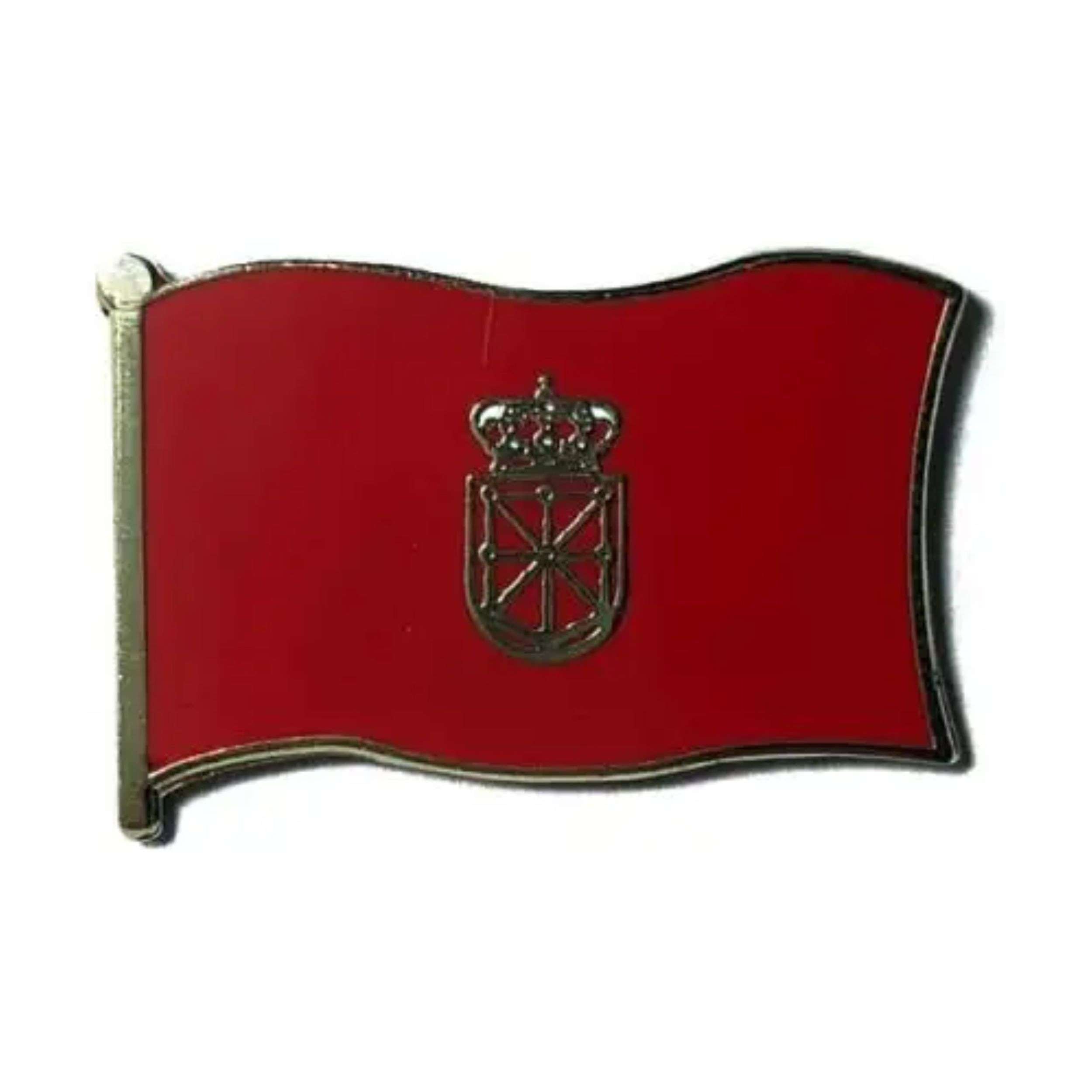 Pin - Bandera Comunidad Autónoma Navarra - España– Astur Pins