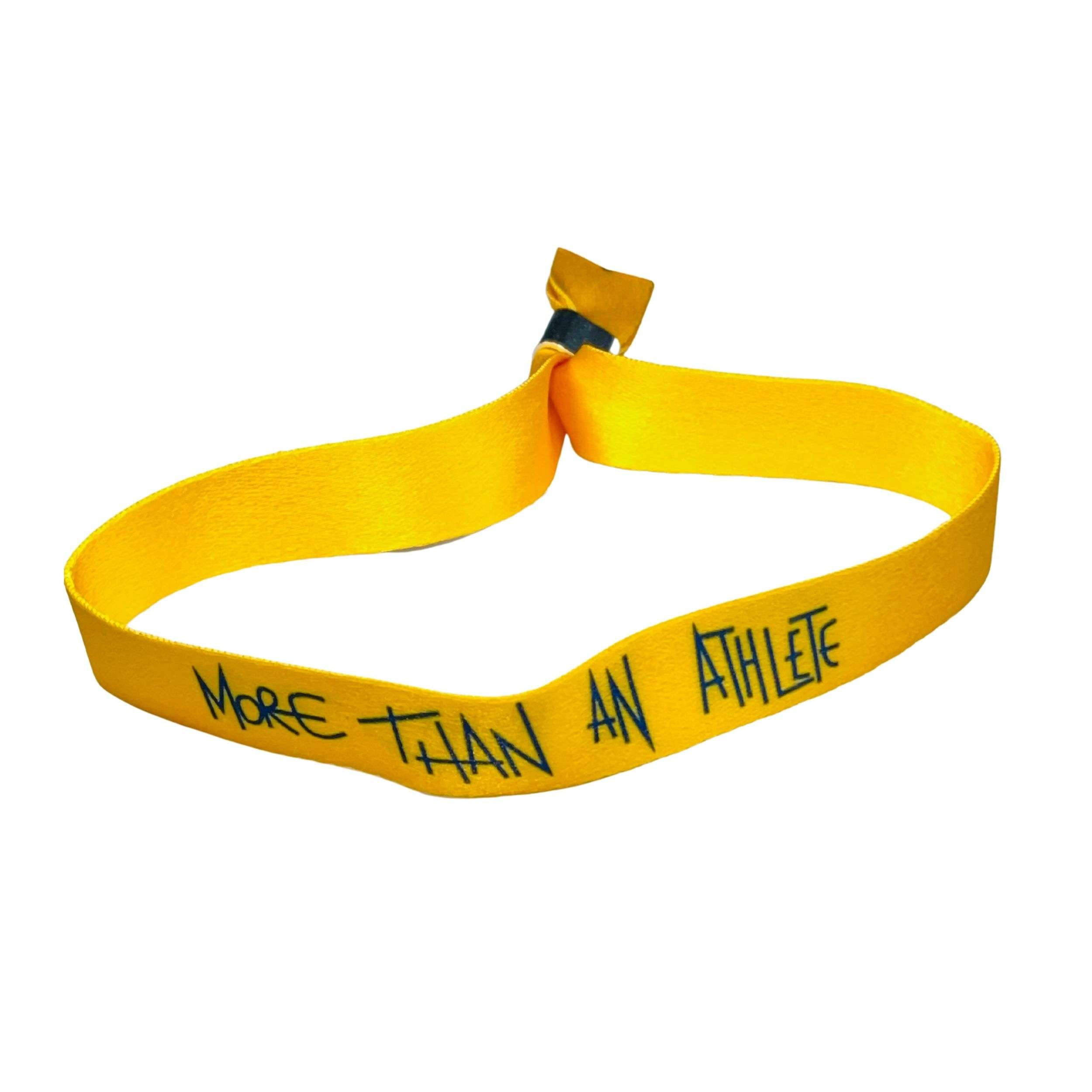 Bracelet - Yellow - Lebron James - More Than An Athlete - P2022– Astur Pins