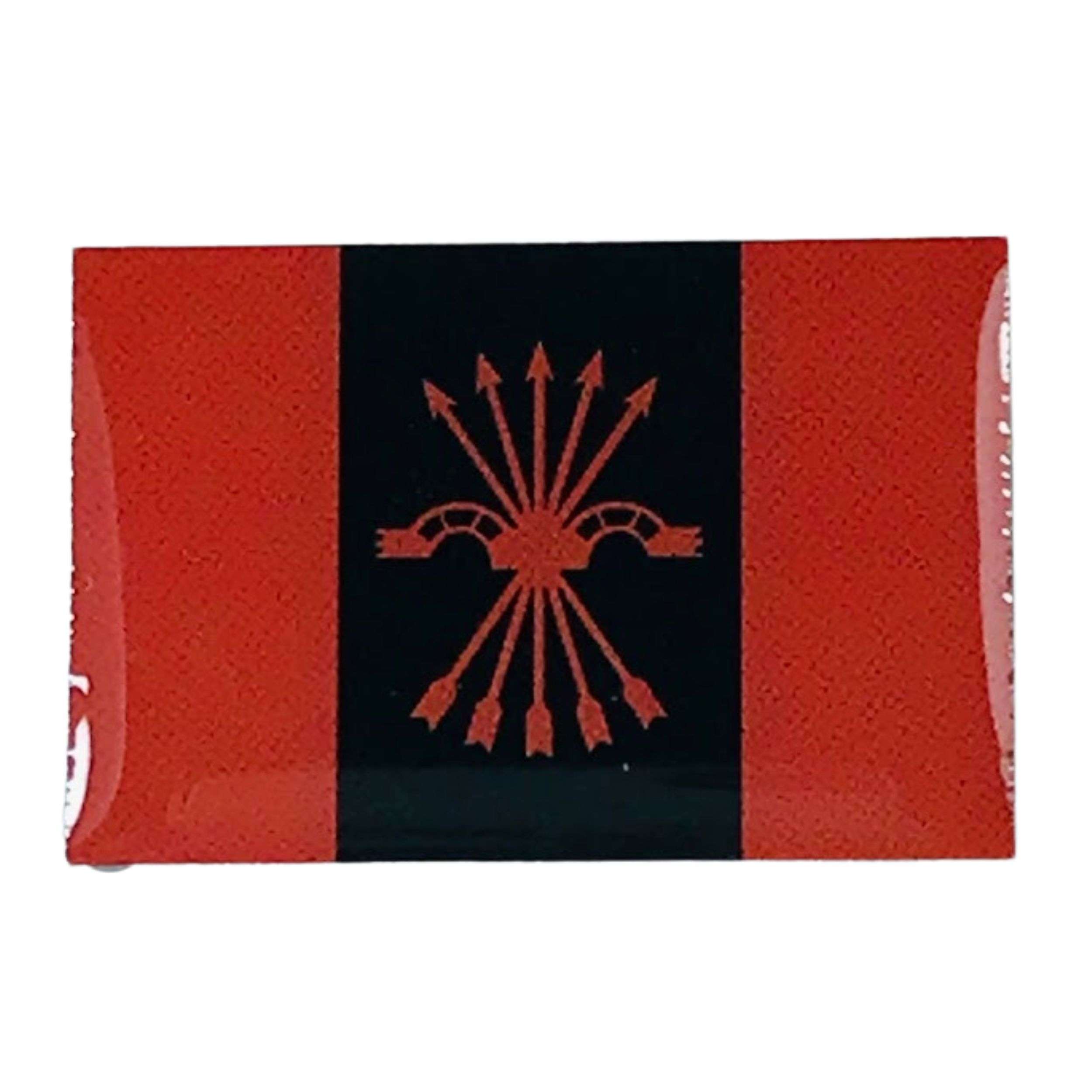 Pin - Falangism Flag (faith of Las Jons) - Spain (2)– Astur Pins
