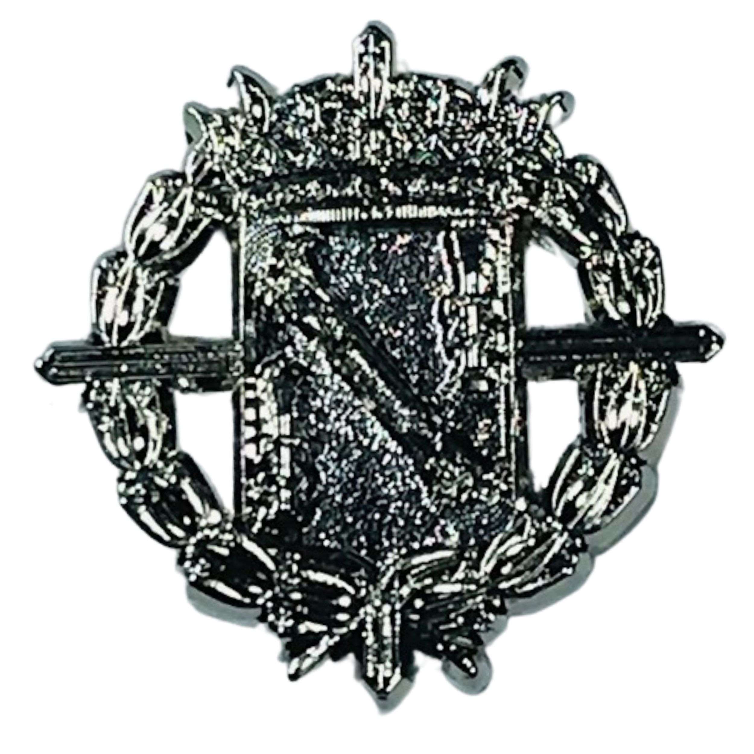 Pin Color Plata - Escudo de Francisco Franco - España– Astur Pins