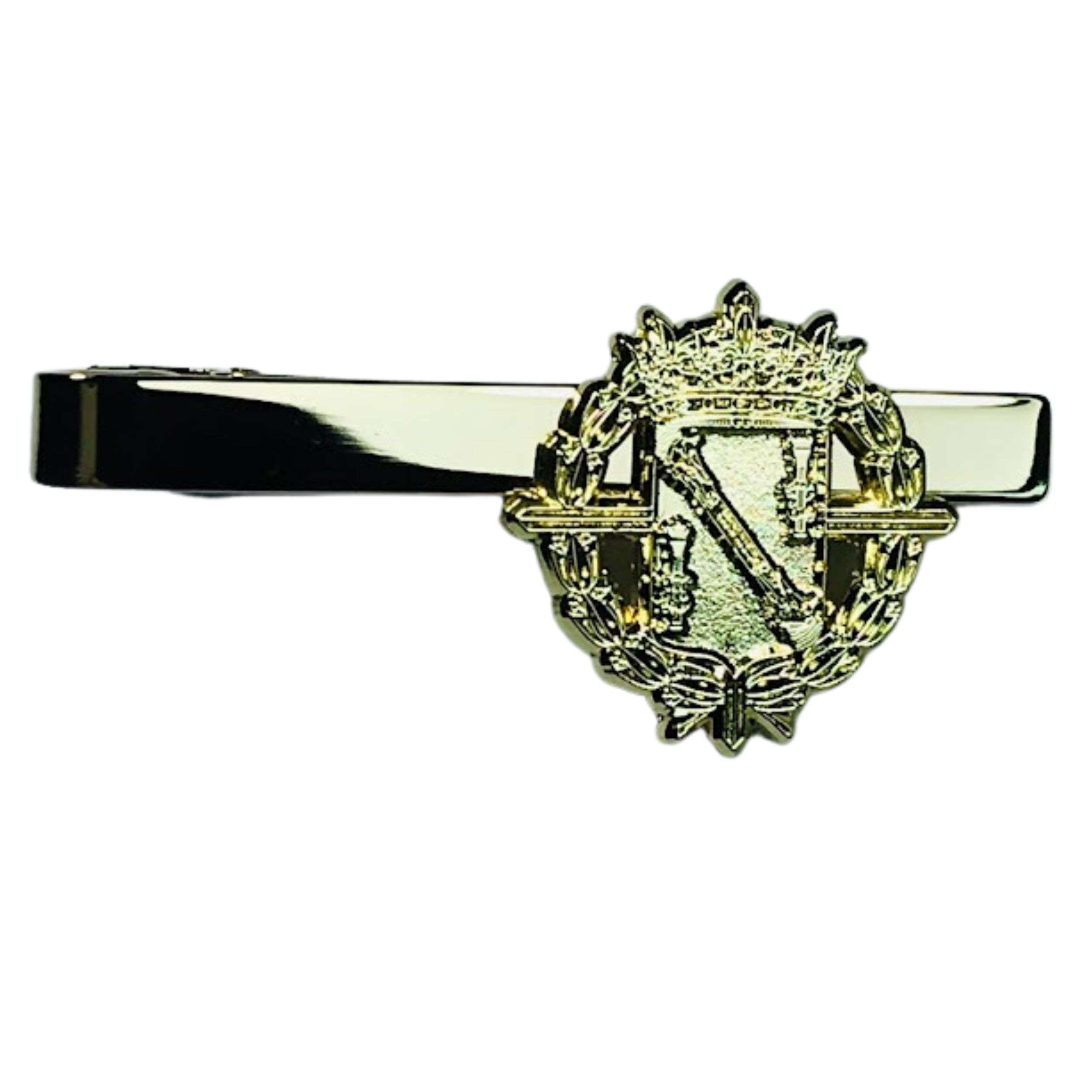 Pisacorbatas Color Oro - Escudo de Francisco Franco - España– Astur Pins